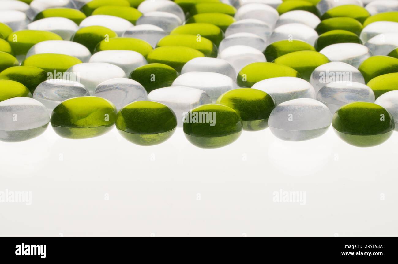 Round plastic pebbles Stock Photo - Alamy