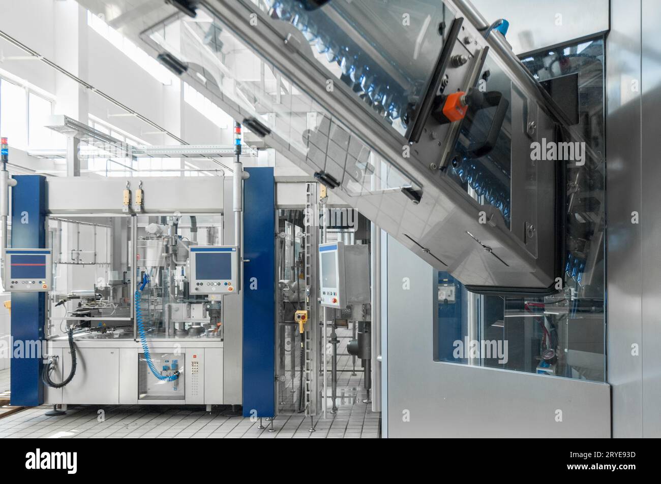 For the production of plastic bottles factory Stock Photo - Alamy