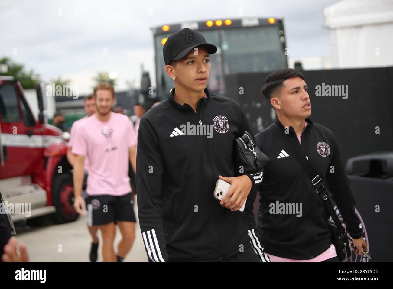 Tomas Aviles arriving for Inter Miami CF v New York City FC, MLS, at ...