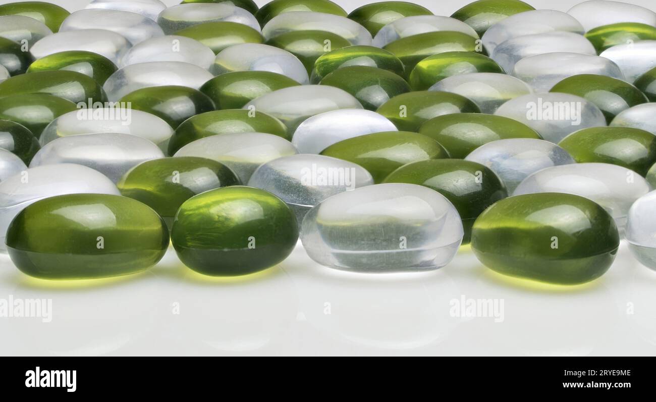 Round plastic pebbles Stock Photo - Alamy