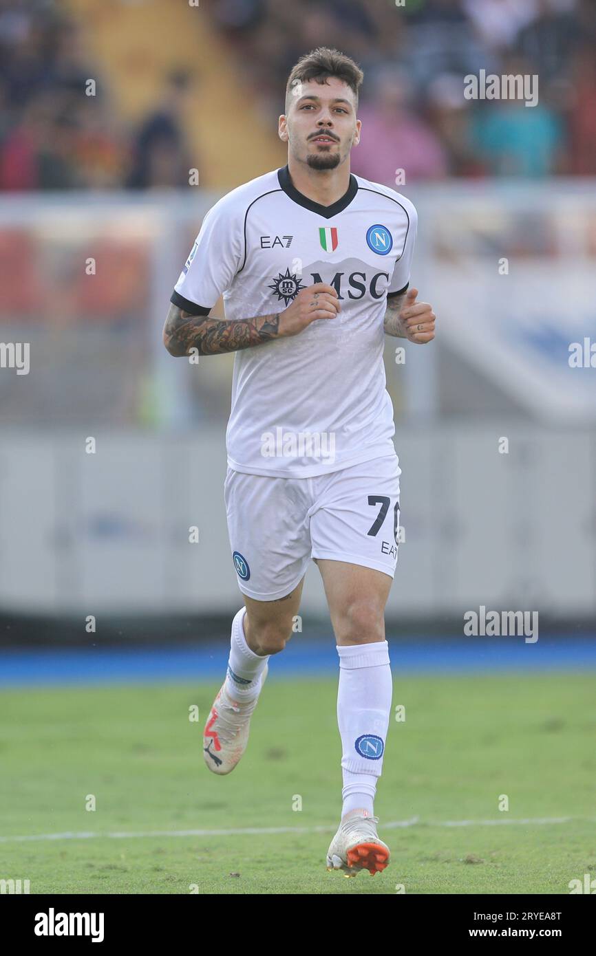 SSC Napoli's Italian forward Gianluca Gaetano celebrates after scoring ...