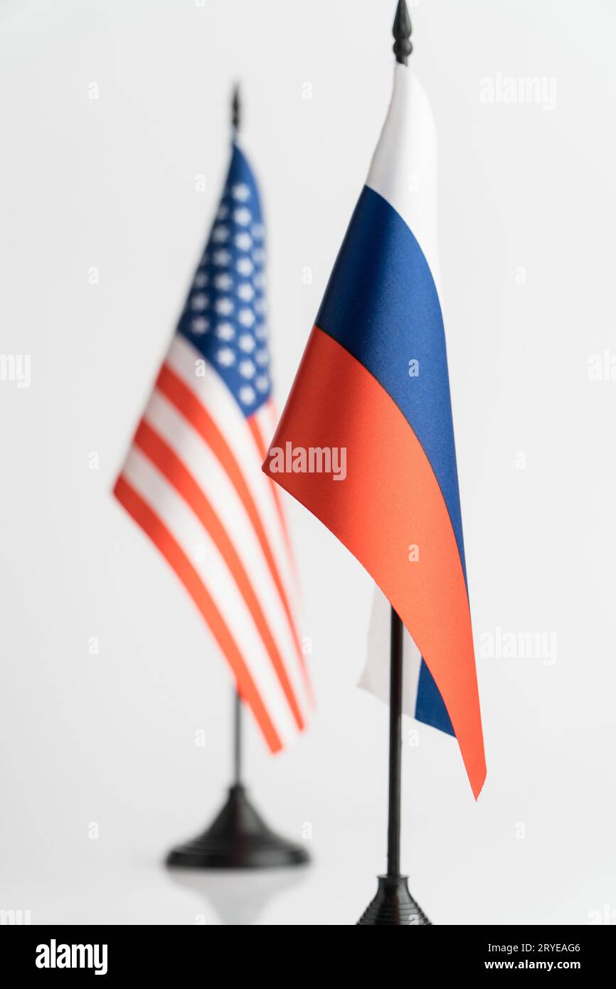 Flags of world leaders Stock Photo - Alamy