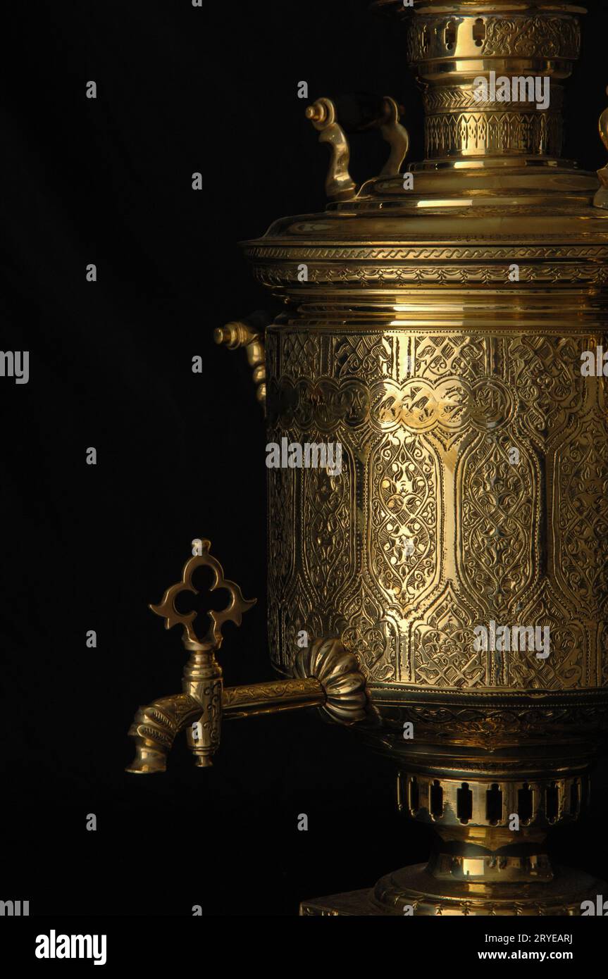 Traditional turkish samovar hi-res stock photography and images - Alamy