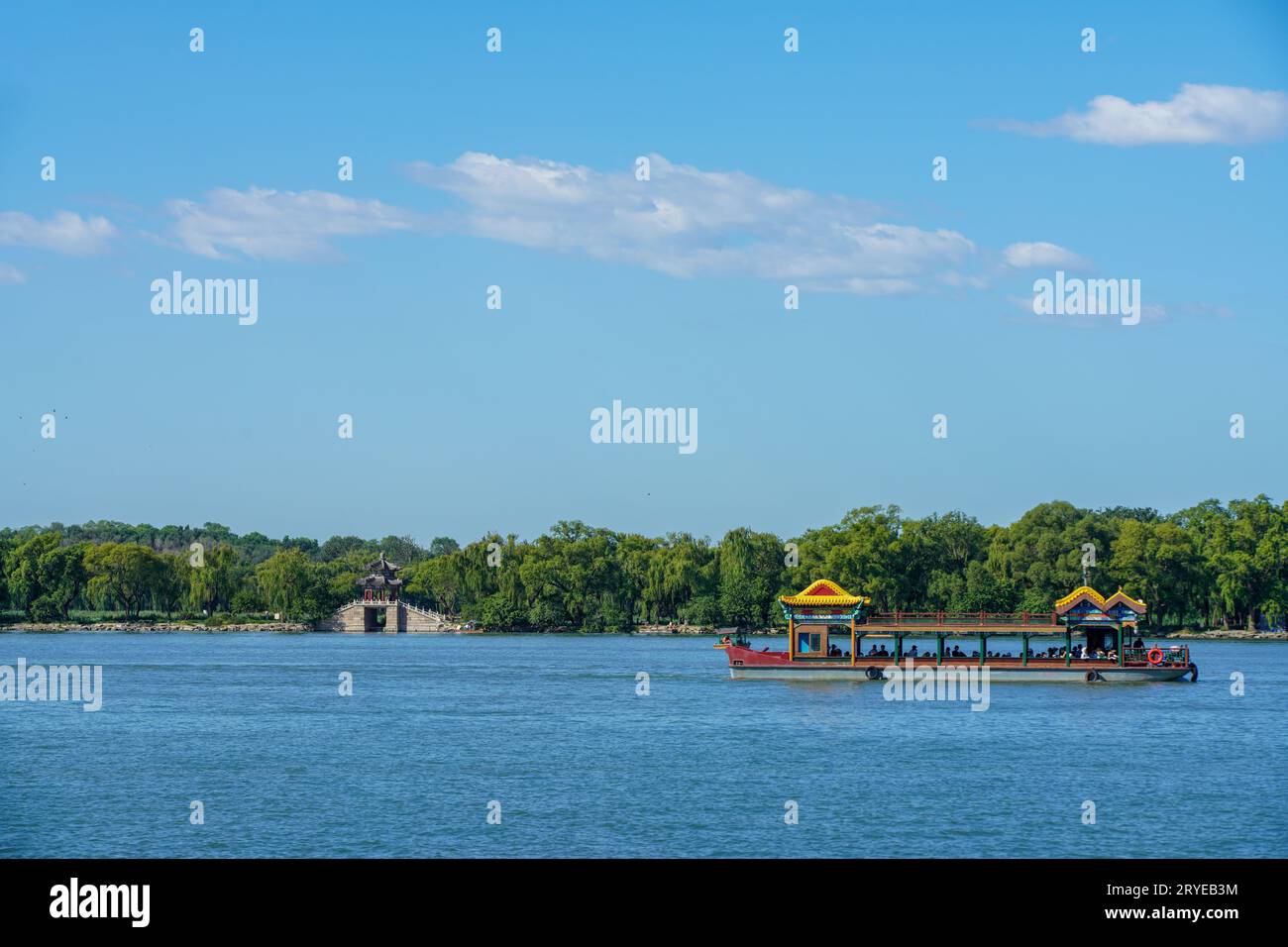 Beijing City, China - July 8, 2023: Stone bridge architectural ...