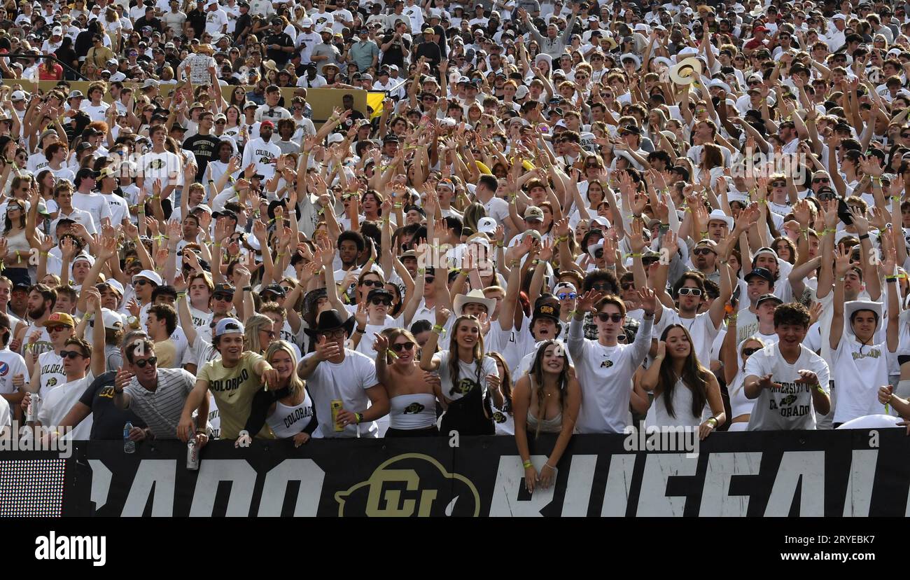 Folsom field fans hi-res stock photography and images - Alamy