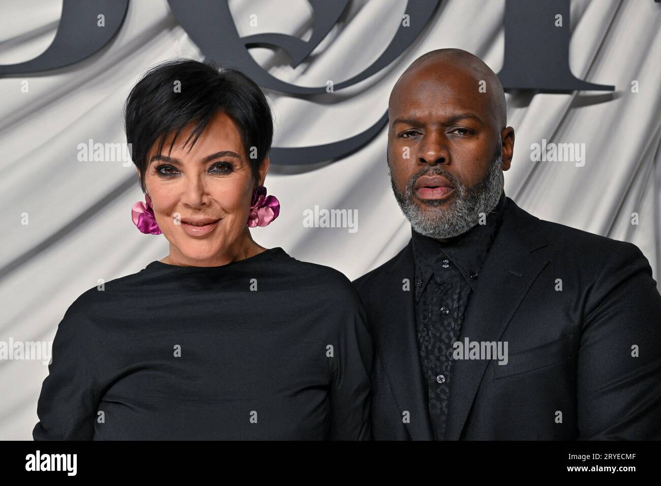 Paris, France. 30th Sep, 2023. Kris Jenner, Corey Gamble attending the ...
