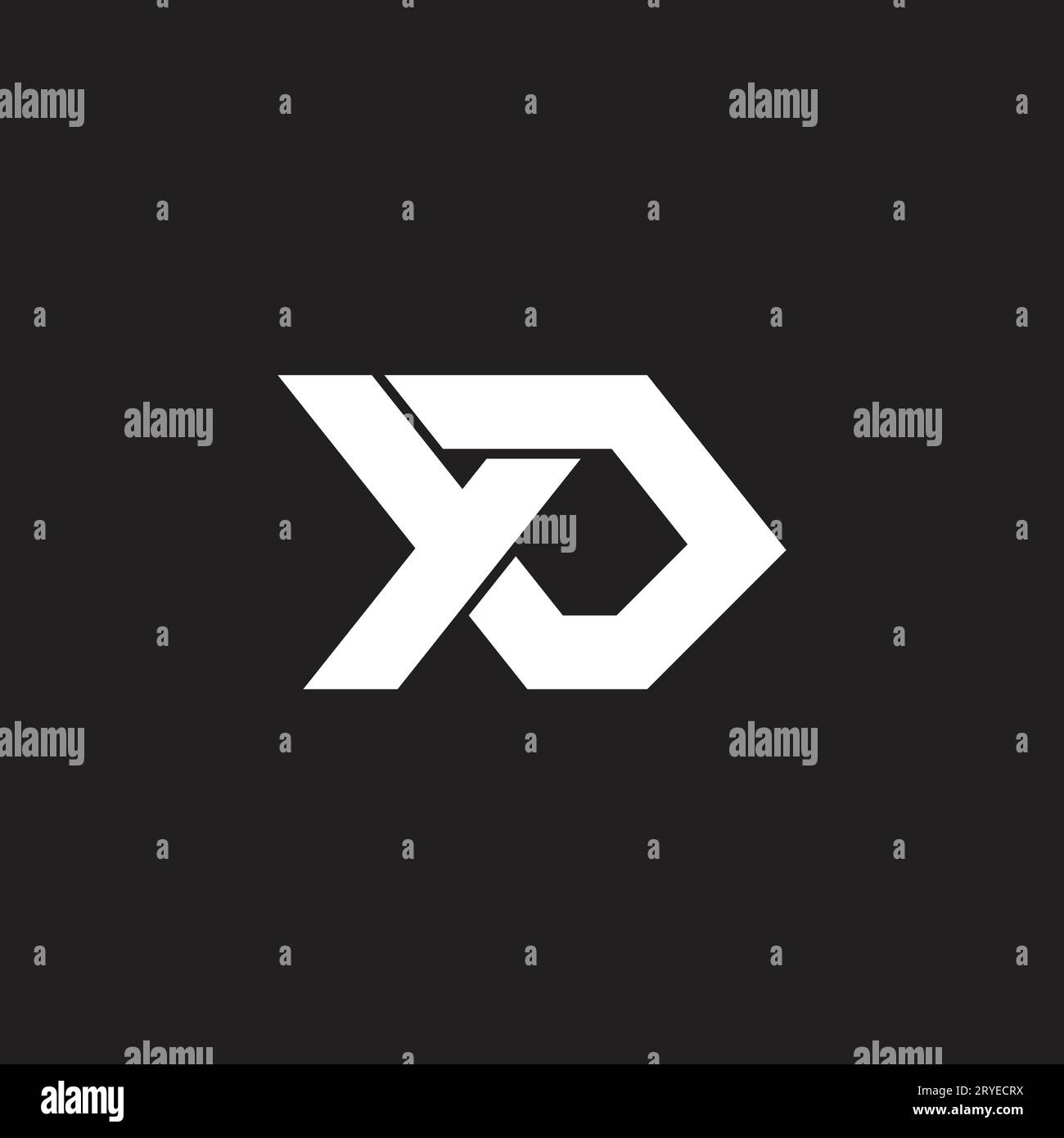 Flat xd icon hi-res stock photography and images - Alamy