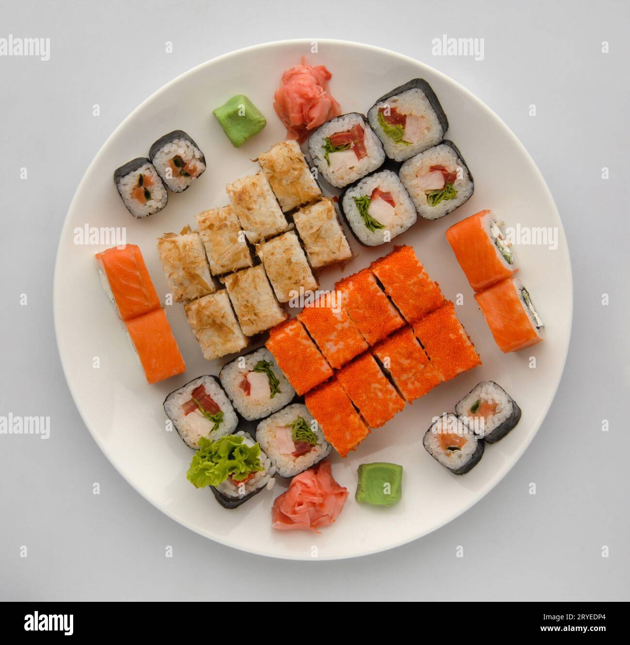 Seafood meal sushi sashimi hi-res stock photography and images - Alamy