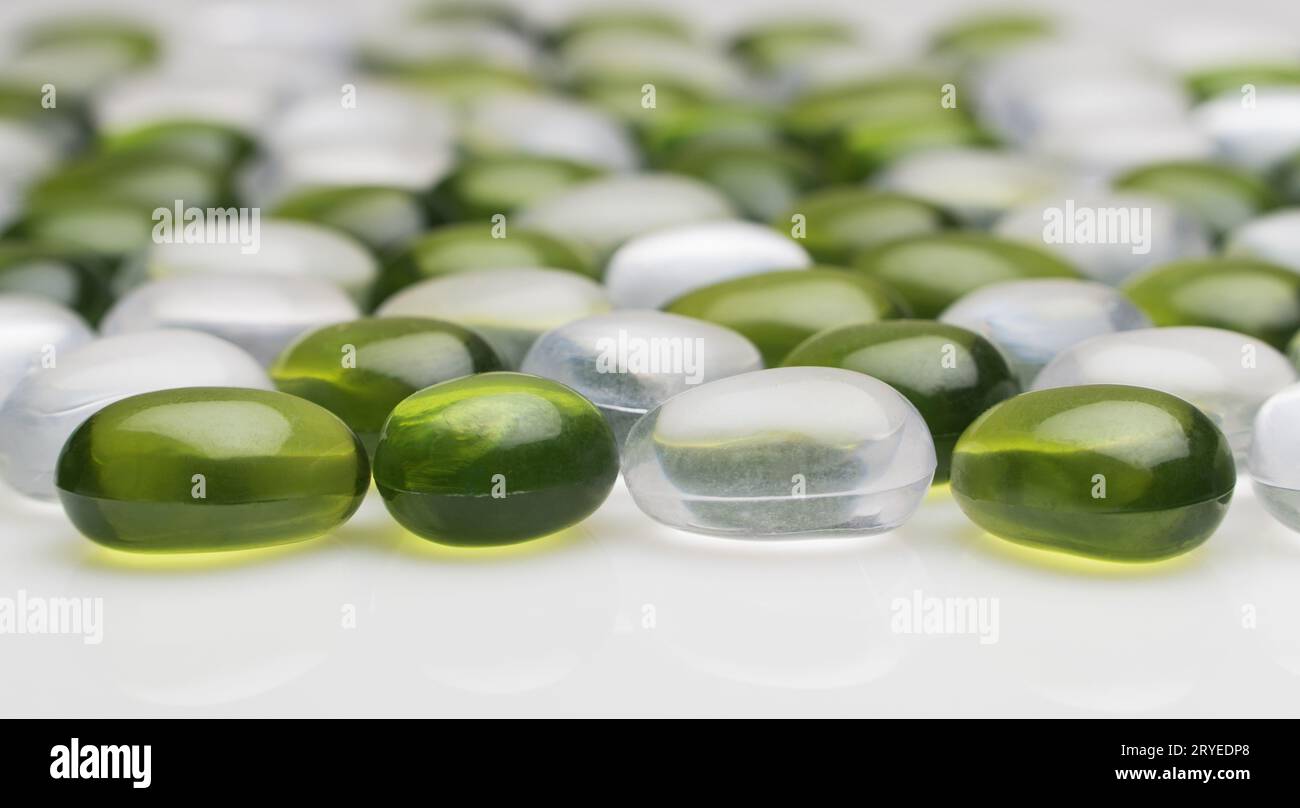 Round plastic pebbles Stock Photo - Alamy
