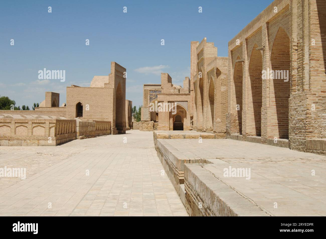 Ancient architecture of Central Asia and East Stock Photo - Alamy