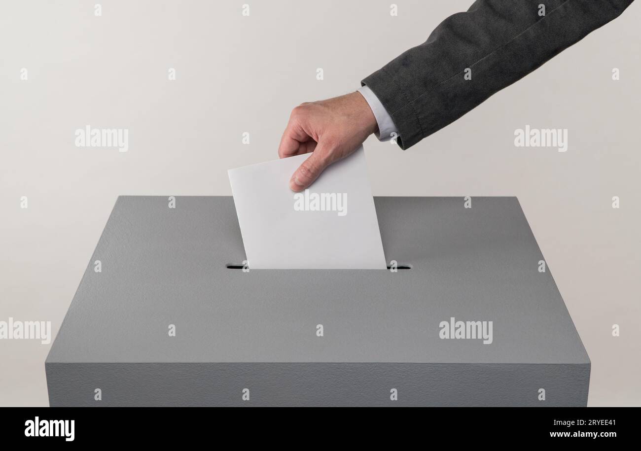 Balloting and elections Stock Photo - Alamy