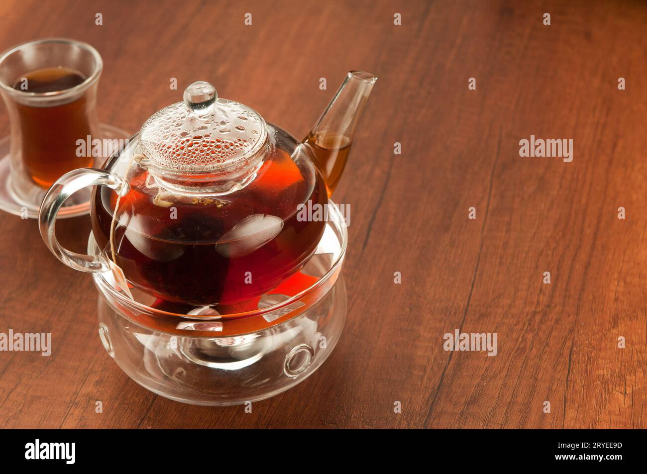 Transparent tea glass hi-res stock photography and images - Alamy