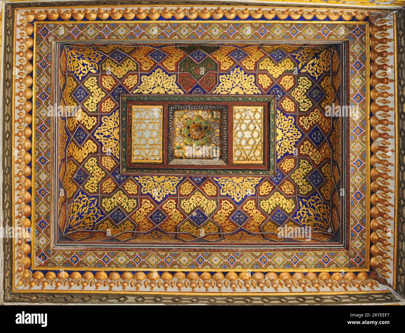 Elements of ancient architecture of Central Asia Stock Photo - Alamy