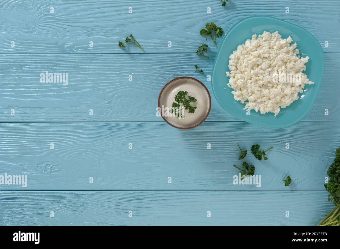 Dairy products milk cottage hi-res stock photography and images - Alamy