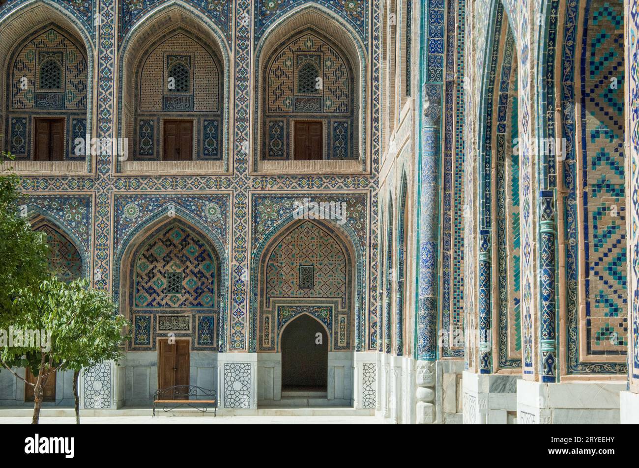 The architecture of ancient Samarkand Stock Photo - Alamy