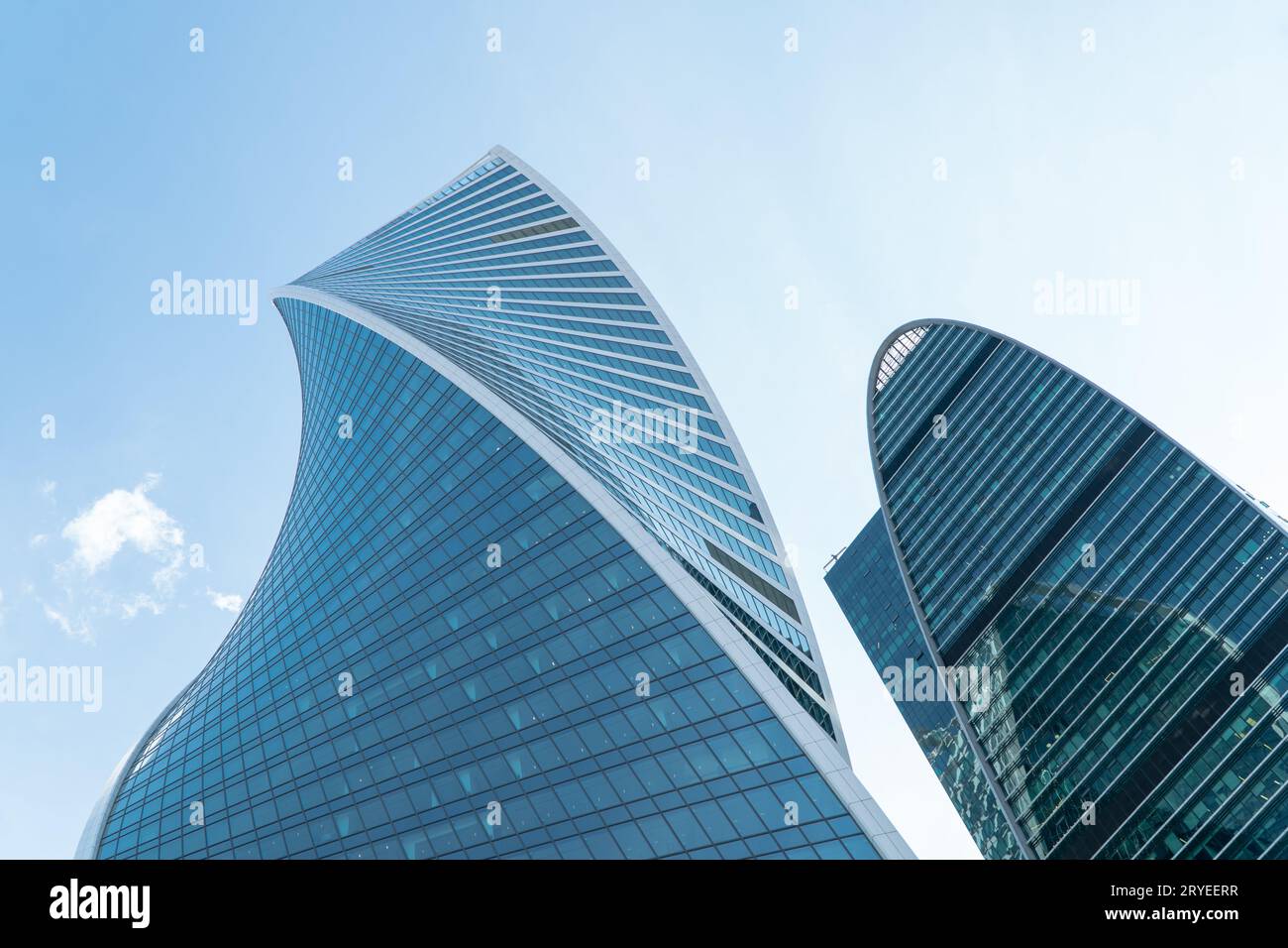 Moscow city financial district hi-res stock photography and images - Alamy