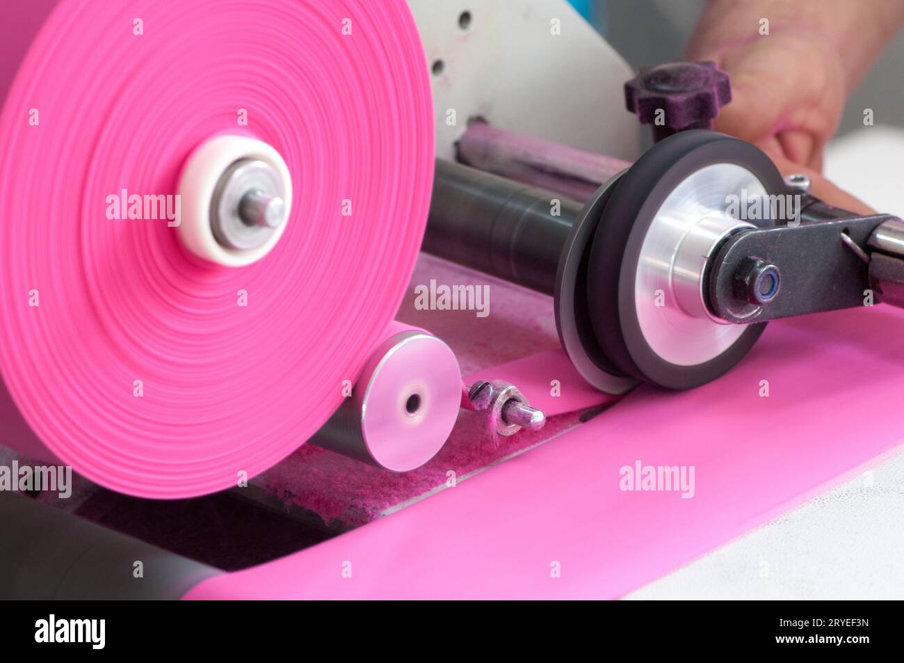 Textile and garment factory Stock Photo - Alamy