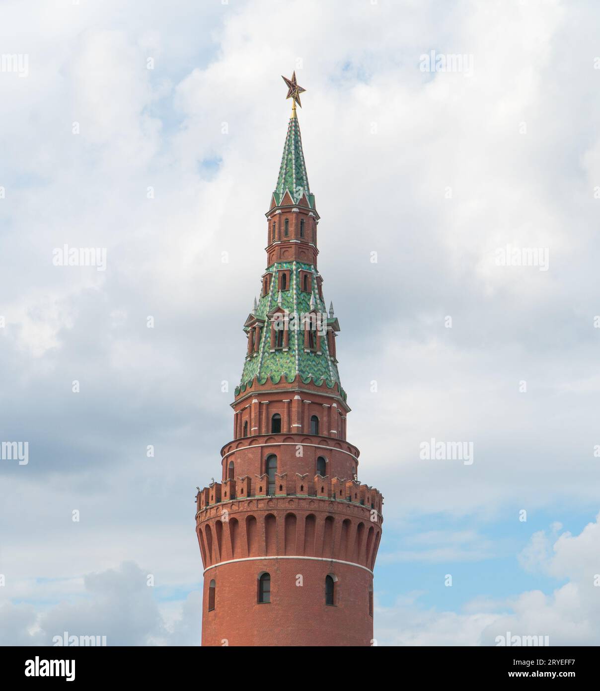 Towers of the Russian Kremlin Stock Photo - Alamy