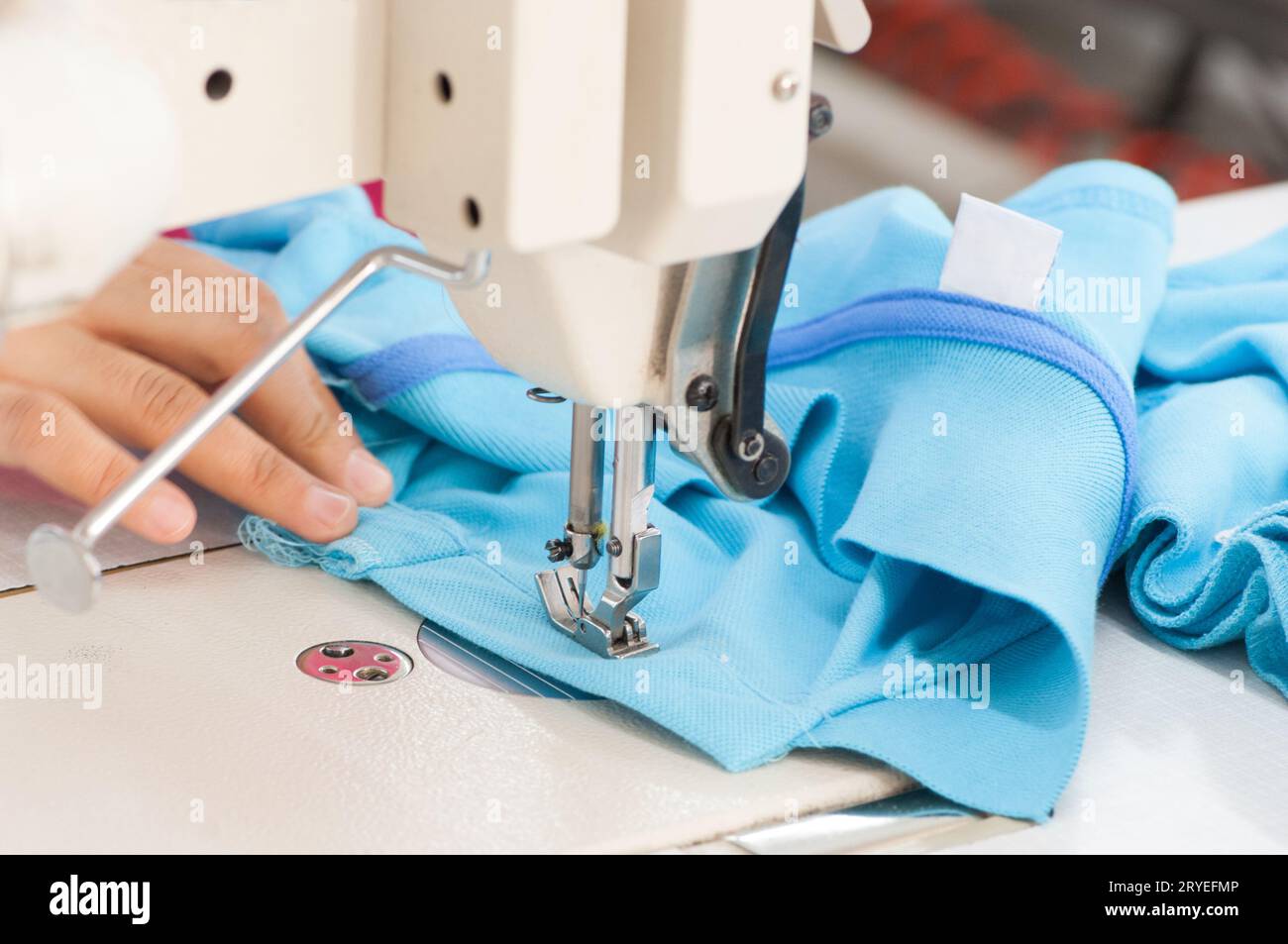 Textile and garment factory Stock Photo - Alamy
