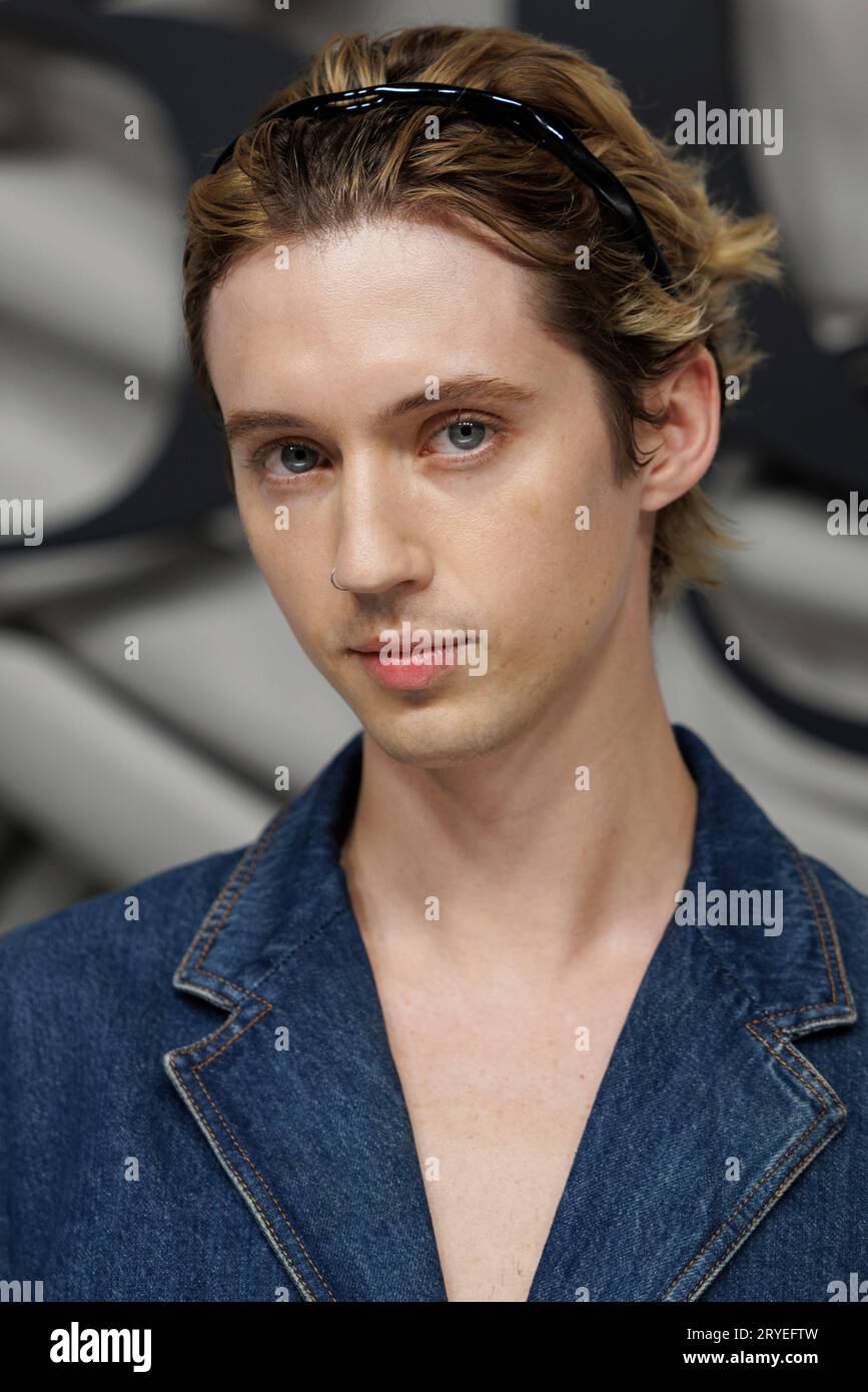 Troye Sivan arrives for the Business of Fashion 500 Gala Saturday, Sept ...