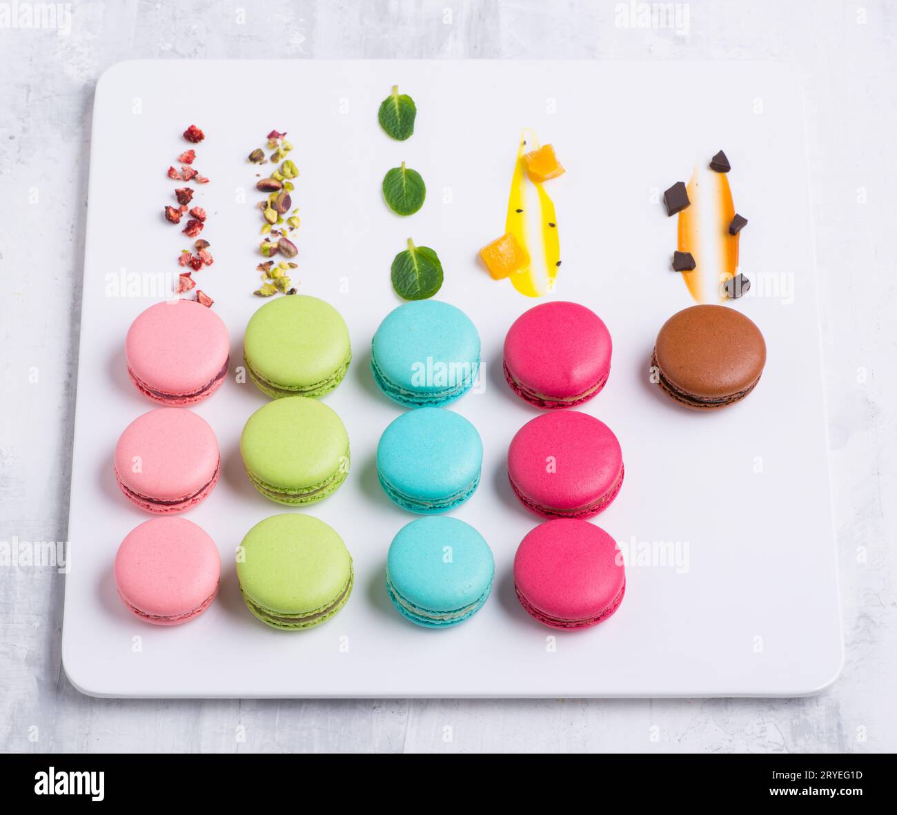 Plate of sweets hi-res stock photography and images - Alamy