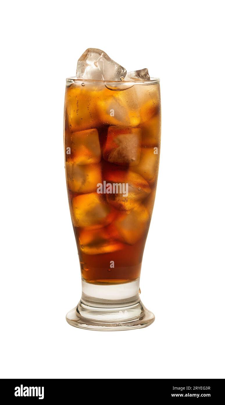 Glass cola Cut Out Stock Images & Pictures - Alamy