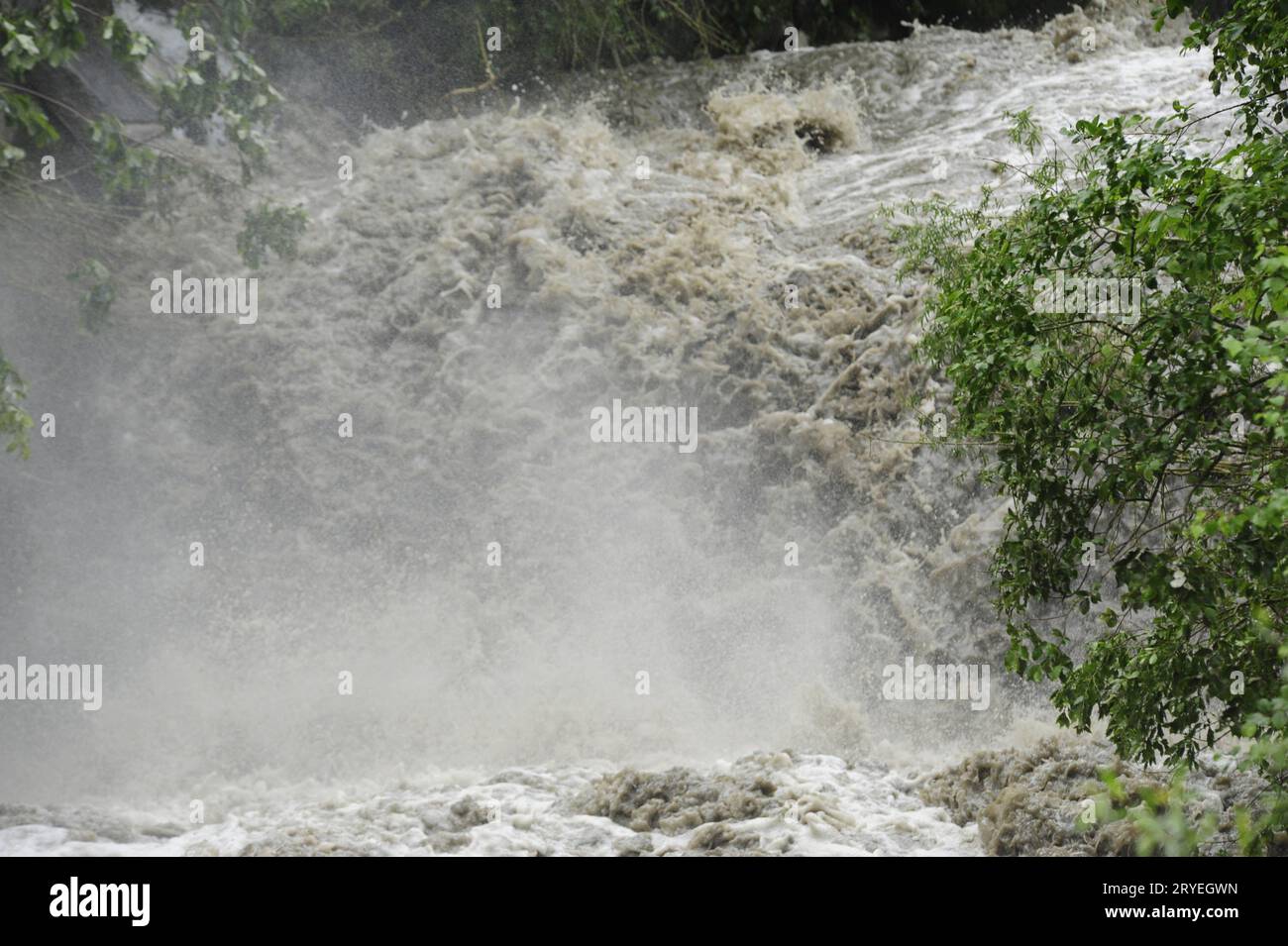 Flood, a destructive natural phenomenon Stock Photo - Alamy