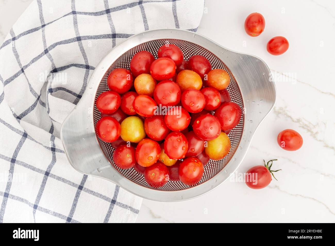 Top view image cherry hi-res stock photography and images - Alamy