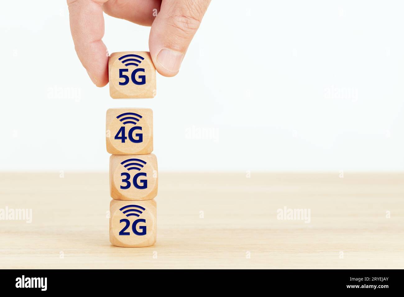 5G network evolution concept Stock Photo - Alamy