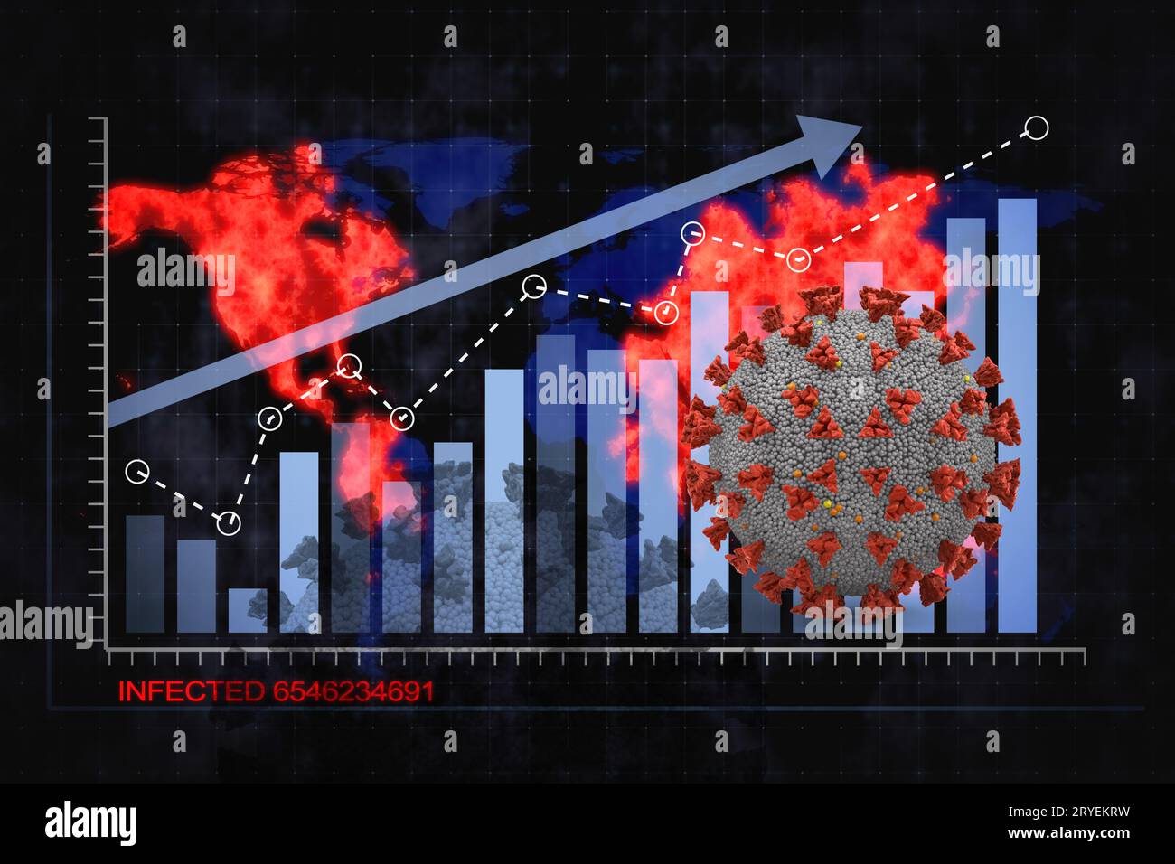 Pandemic graph hi-res stock photography and images - Alamy