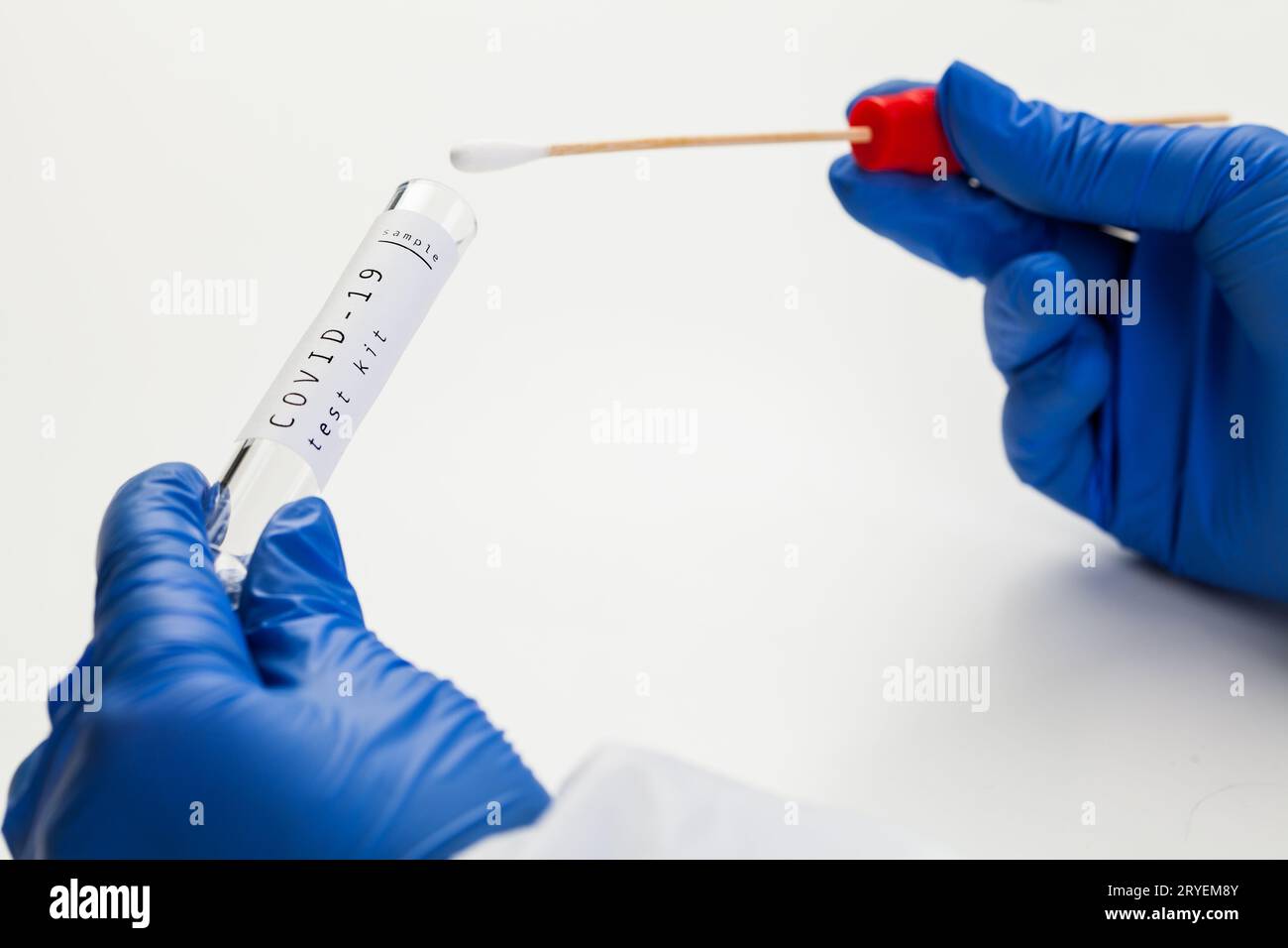 Pcr covid test hi-res stock photography and images - Alamy