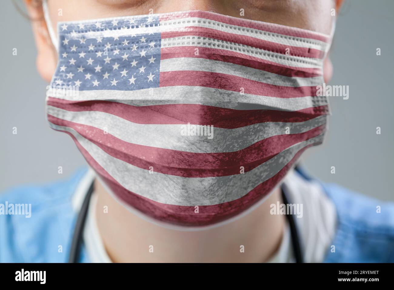 Person wearing trump mask hi-res stock photography and images - Alamy