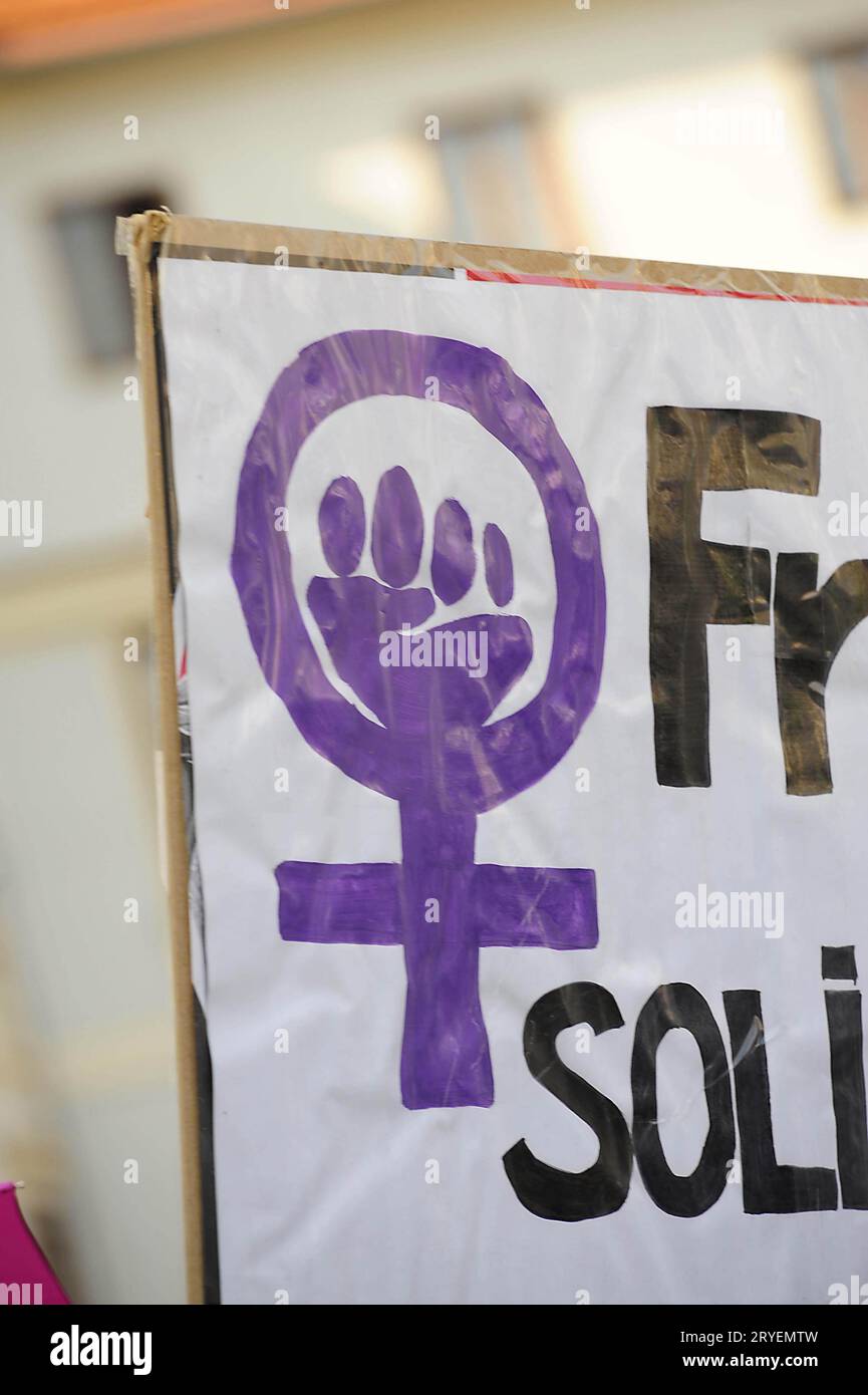 Symbol for women and emancipation Stock Photo - Alamy