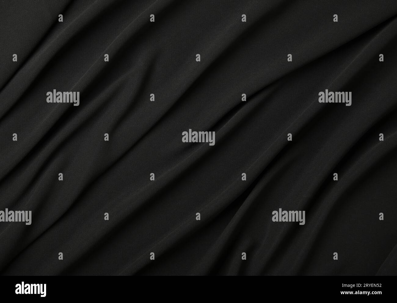 Black folded fabric hi-res stock photography and images - Alamy