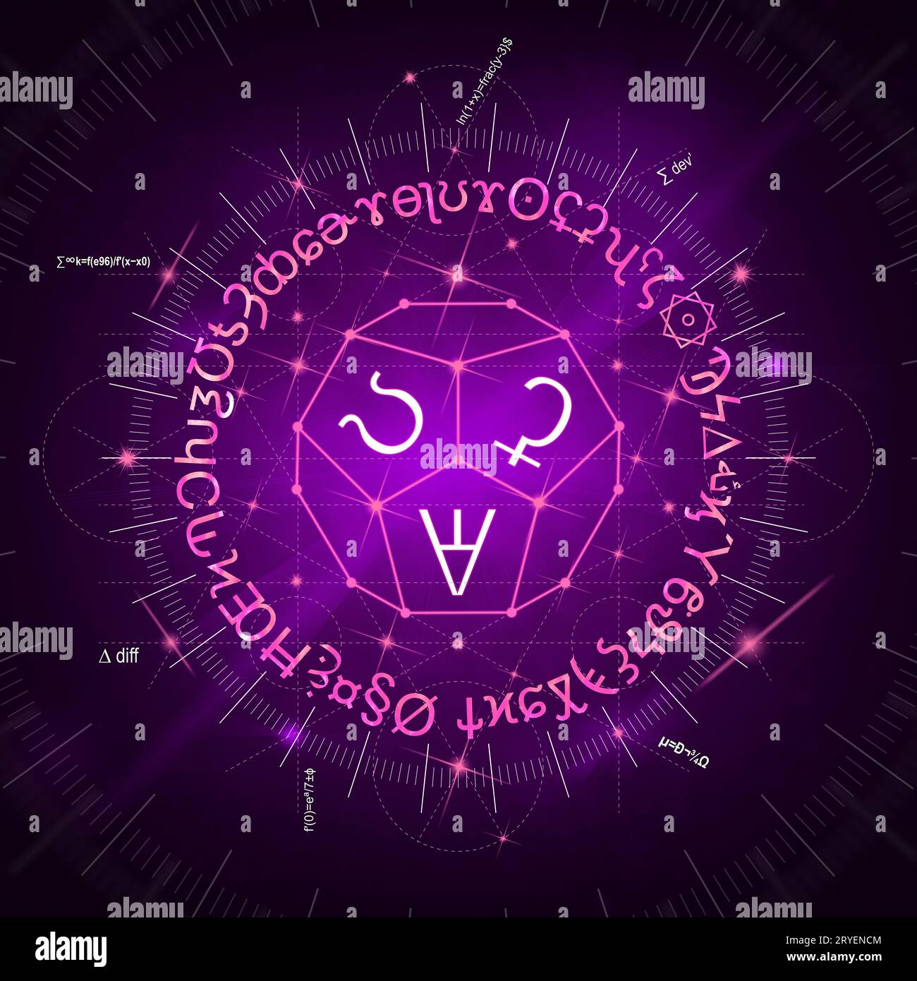 Magical formulas hi-res stock photography and images - Alamy