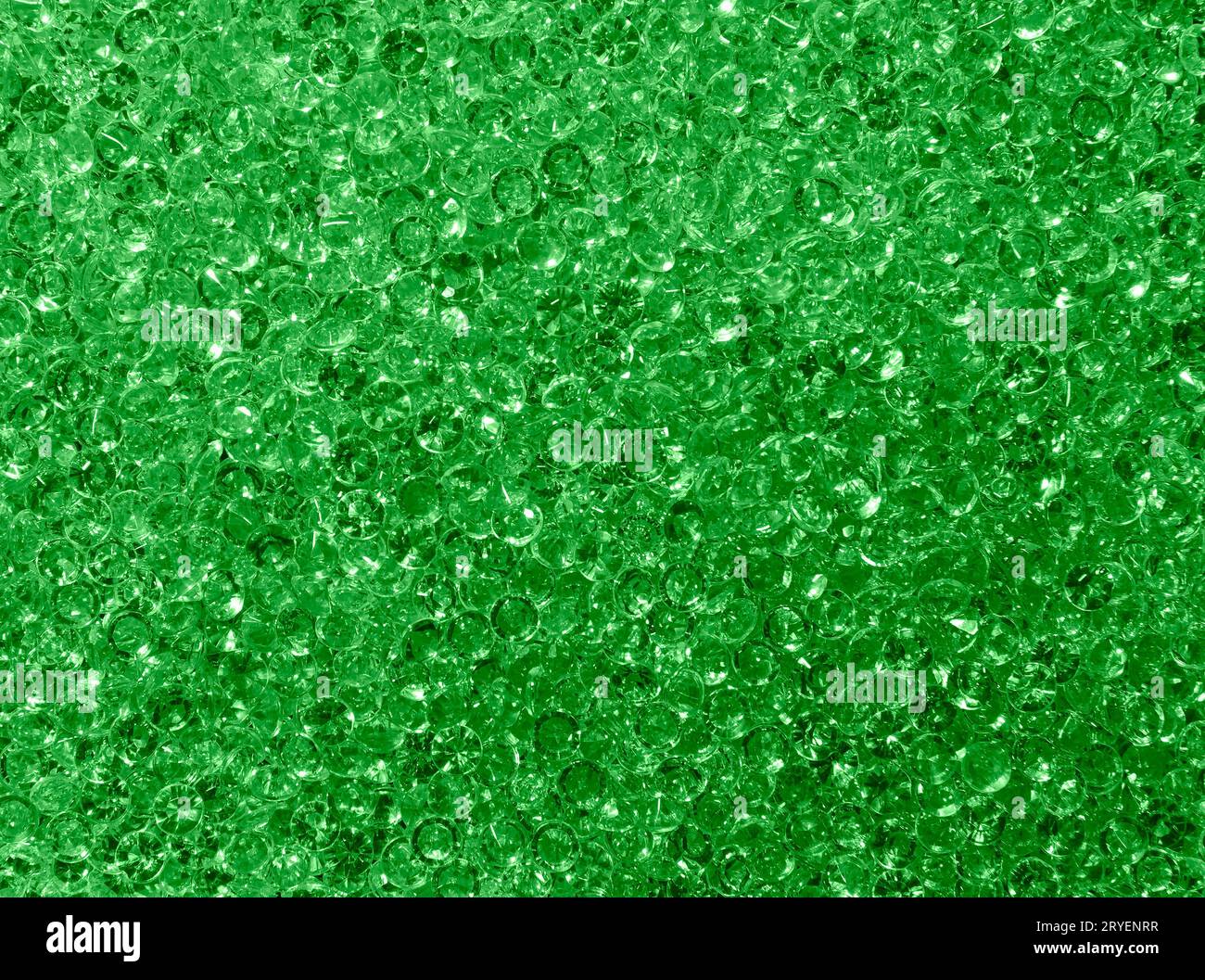 Background pattern of green rhinestone crystals Stock Photo - Alamy