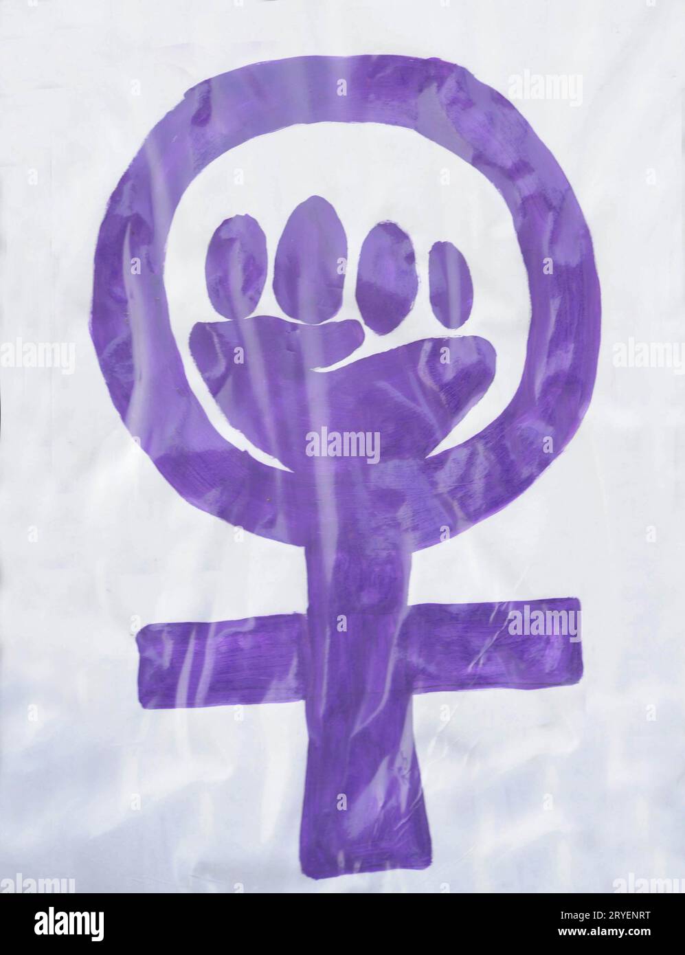 Symbol for women and emancipation Stock Photo - Alamy