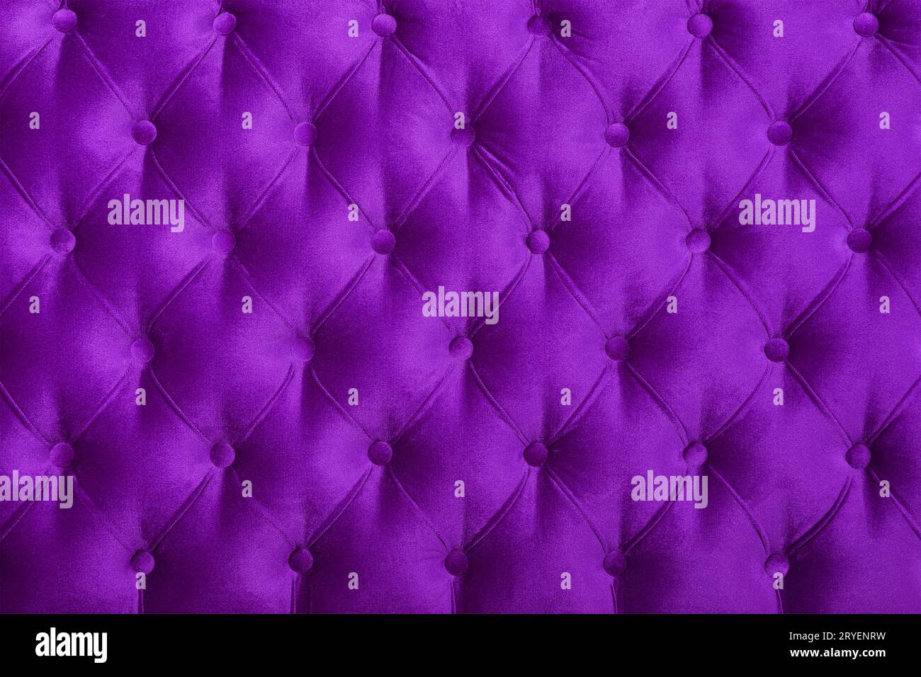 Violet capitone tufted fabric upholstery texture Stock Photo - Alamy