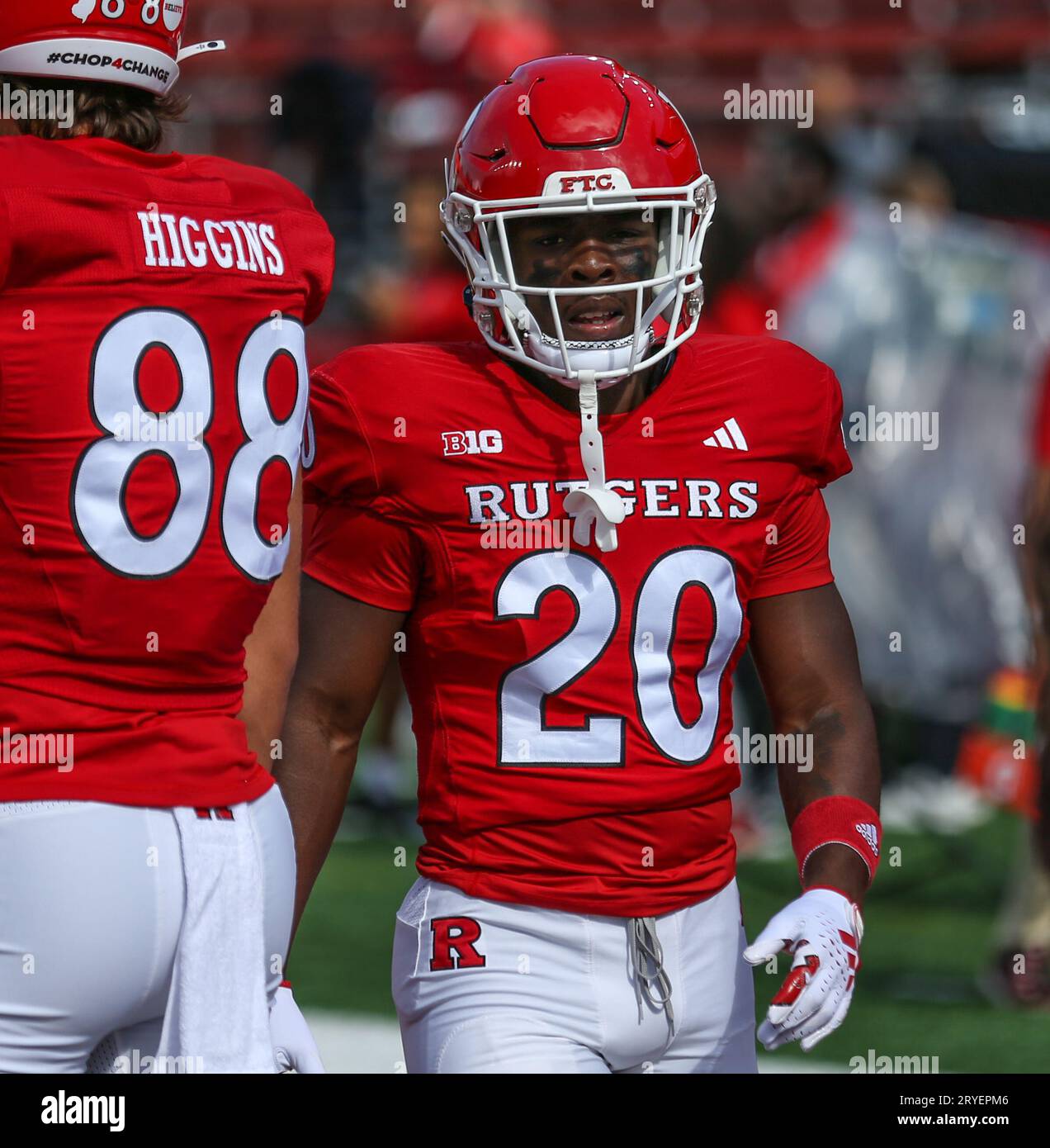 Piscataway, NJ, USA. 30th Sep, 2023. Rutgers Scarlet Knights running ...
