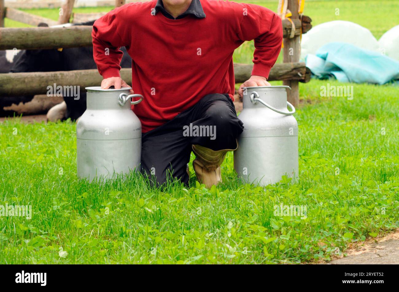 Farmers milk can hi-res stock photography and images - Alamy