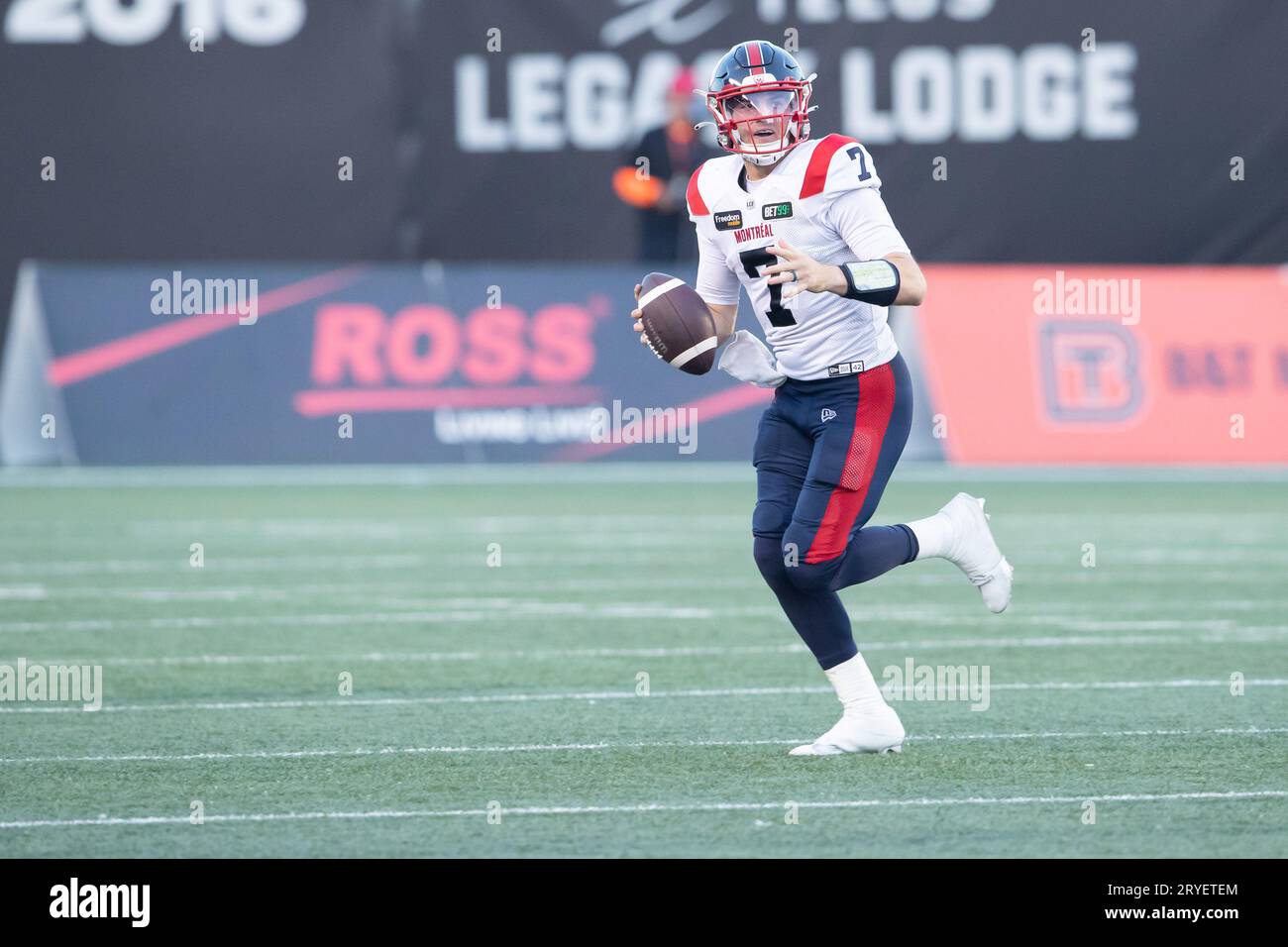 Ottawa, Canada. 30th Sep, 2023. September 30, 2023: Montreal Alouettes ...