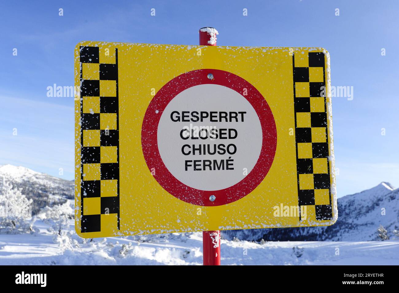 Closed slope hi-res stock photography and images - Alamy