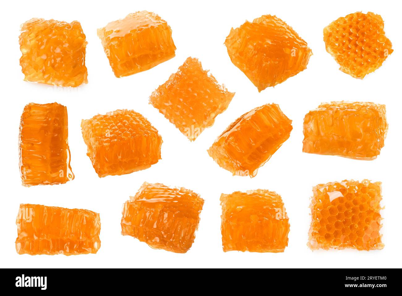Honeycomb set collection hi-res stock photography and images - Alamy