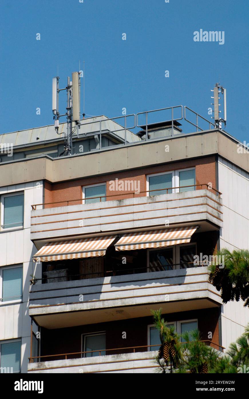 Apartment building as place for living Stock Photo - Alamy