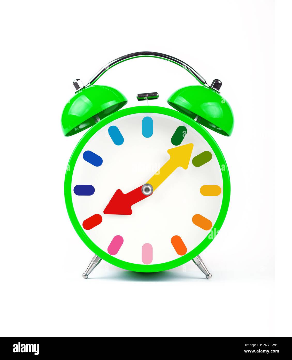 Retro clockface Cut Out Stock Images & Pictures - Alamy