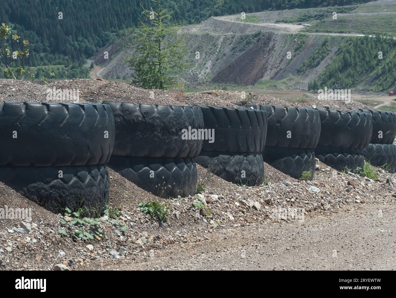 Big tires commercial vehicles hi-res stock photography and images - Alamy
