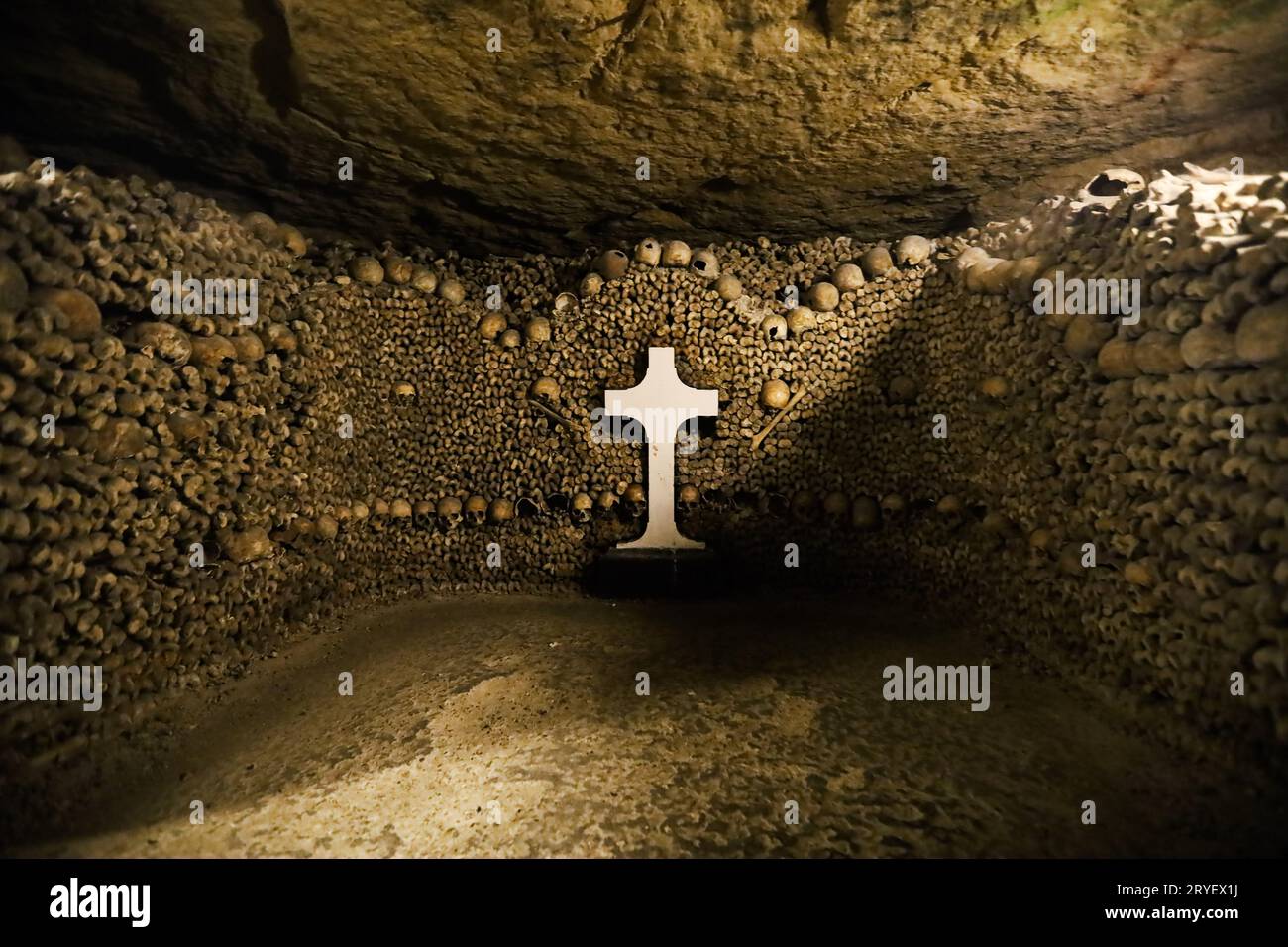 September 30, 2023: The Paris Catacombs, a network of underground ...