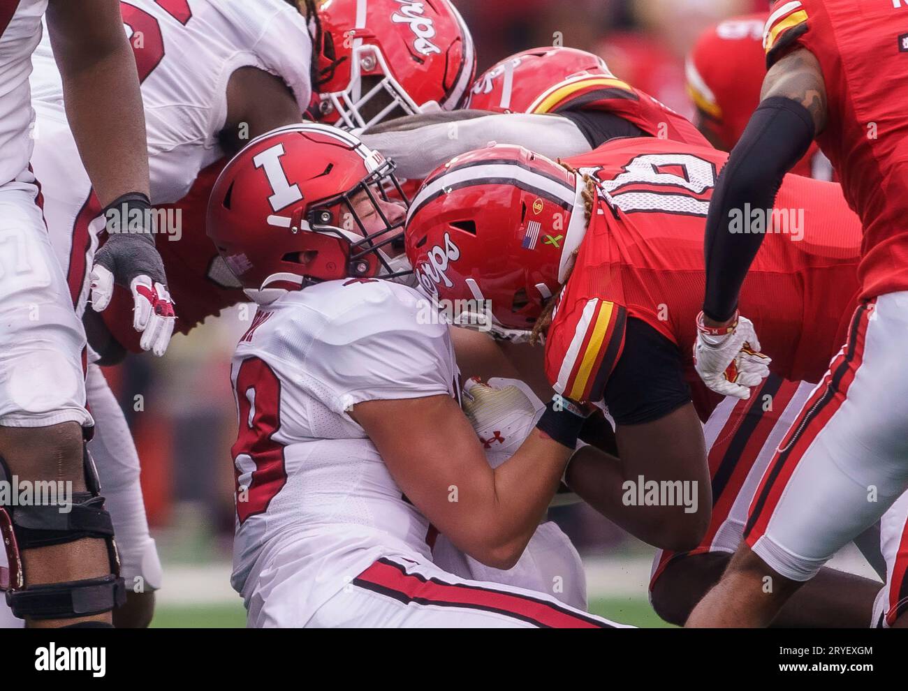 College Park, USA. 30th Sep, 2023. COLLEGE PARK, MD - SEPTEMBER 30 ...