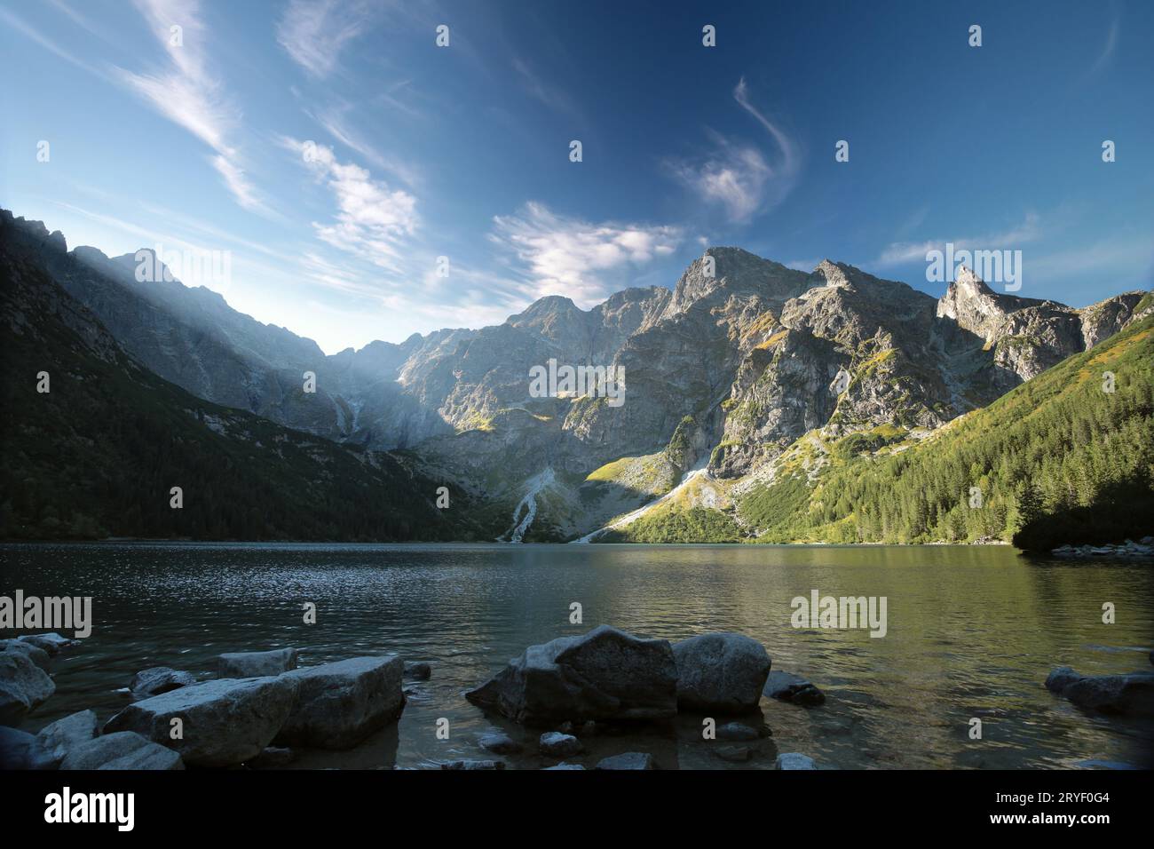 Beautiful pond in tatra hi-res stock photography and images - Alamy