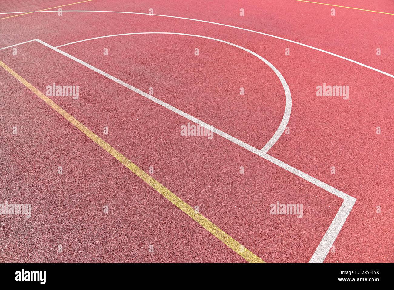 White basketball court hi-res stock photography and images - Alamy